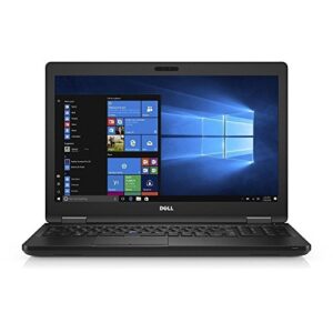 dell latitude 5580 business laptop | 15.6 inches full fhd | intel core i5-7300u | 8gb ddr4 | 256gb ssd | win 10 pro (renewed)