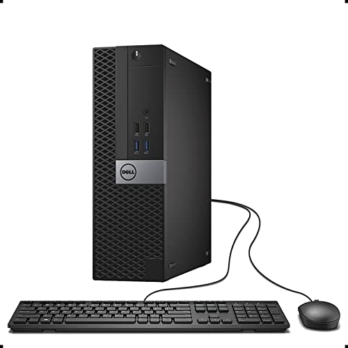 Dell Optiplex 5040-SFF, Core i7-6700 3.4GHz, 16GB RAM, 512GB Solid State Drive, DVD, Windows 10 Pro 64Bit (Renewed)