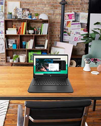 HP Laptop 14-DQ0060NR 14" HD Touchscreen, Intel Celeron N4120, 4GB RAM, 64GB eMMC, Windows 10 (Renewed)