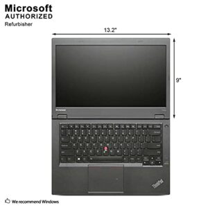 Lenovo ThinkPad T440P 14" Laptop Computer Intel i5-4300M up to 3.3GHz 8GB RAM 128GB SSD Windows 10 Professional (Renewed)