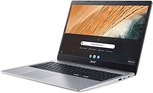 2021 Flagship Acer Chromebook 15.6" FHD 1080p IPS Touchscreen Light Computer Laptop, Intel Celeron N4020, 4GB RAM, 64GB eMMC,HD Webcam,WiFi, 12+ Hours Battery,Chrome OS,w/Marxsol Cables