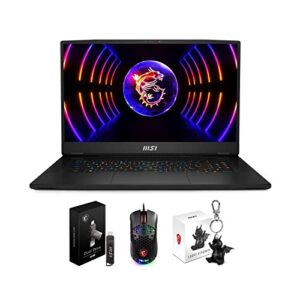 excaliberpc 2023 msi titan gt77hx 13vh-046us (i9-13980hx, 128gb ram, 8tb wd nvme ssd, rtx 4080 12gb, 17.3″ 4k uhd, windows 11 pro) gaming laptop