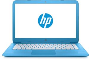 hp stream 14-cb011wm, 14″ hd display, intel n3060, 4gb ram, 32gb ssd, windows 10 home s mode, blue