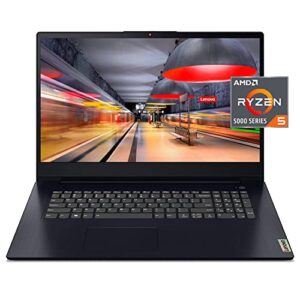 lenovo ideapad laptop (2022 newest model), 17.3″ hd+ display, amd ryzen 5 5500u processor (beats i7-11375h), 20gb ram, 1tb pcie ssd, amd radeon 7 graphics, webcam, fingerprint reader, windows 11