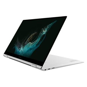 samsung 15.6″ galaxy book2 pro 360 laptop computer for business, i7 / 16gb / 512gb, windows 11 pro , 12th gen intel core processor, evo certified, 2022 model, np954qed-kj2us, silver