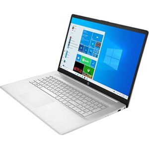 HP 17 Business Laptop Computer 17.3" HD+ Touchscreen AMD 5000 Series Hexa-Core Ryzen 5 5500U Processor (Beats i7-1160G7) 12GB RAM 1TB HDD USB-C AMD Radeon Graphic Win11 Silver + HDMI Cable