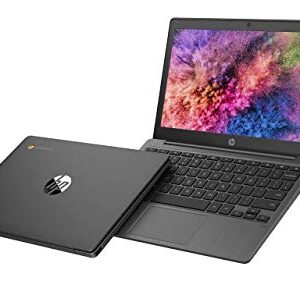 HP Chromebook 11-inch Laptop, Touchscreen, MediaTek MT8183, MediaTek Integrated Graphics, 4 GB RAM, 32 GB eMMC Storage, Chrome (11a-na0040nr, Ash Gray) (Renewed)