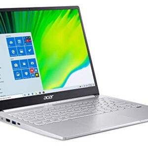 Acer Swift 3 Intel Evo Thin & Light Laptop, 13.5" 2256 x 1504 IPS, Intel Core i7-1165G7, Intel Iris Xe Graphics, 8GB LPDDR4X, 512GB NVMe SSD, Wi-Fi 6, Fingerprint Reader, Back-lit KB, SF313-53-78UG