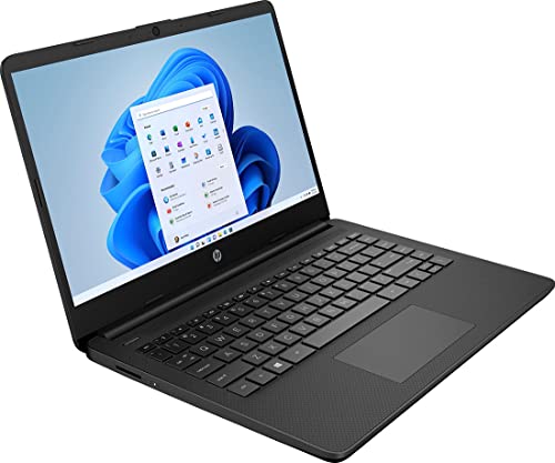 2022 Newest HP Premium 14-inch HD Laptop| Intel Celeron N4020 to 2.8GHz 8GB RAM 128GB(64GB SSD+ Card)| Webcam Bluetooth HDMI USB-C Wi-Fi| Win 11 S with 1 Year MS 365| LIONEYE Bundle| Black