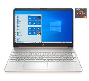 hp 15.6″ ryzen 5 8gb/256gb laptop-rose gold