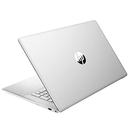 HP 17 Laptop, 17.3" HD+ Touchscreen, AMD Ryzen 5 5625U, 32GB DDR4 RAM, 1TB PCIe NVMe SSD, Webcam, Wi-Fi, Bluetooth, Windows 11 Home, Silver