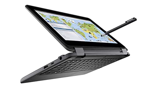 Dell Latitude 3120 11.6in HD Touchscreen 2-in-1 Convertible Laptop Intel Pentium Quad Core 3.3Ghz 4GB DDR4 RAM 128GB SSD Dual Cam WiFi BT Windows 11 Pro (Renewed)