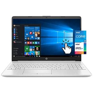 portable hp 15.6″ touchscreen laptop, intel core i5-1135g7, 12gb ram, 1024gb pcie ssd, 720p webcam, wi-fi, bluetooth, usb-c, hdmi, intel iris xe graphics, windows 10 home 64, w/ 32gb msd card