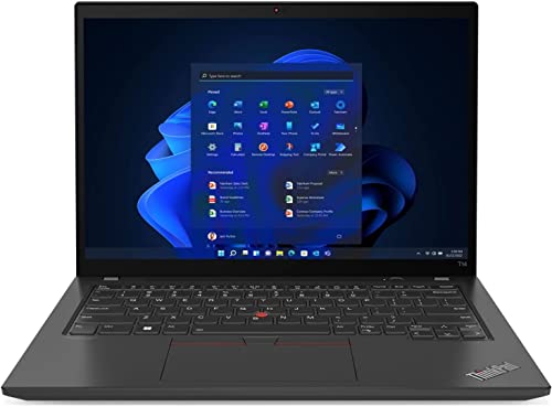 Lenovo ThinkPad T14 Gen 3 Intel Core i7-1260P, 12C, 14" WUXGA (1920x1200) IPS 300nits Anti-Glare, 16 GB RAM, 512 GB NVMe SSD, Windows Pro, 3 Yrs, 21AH00BSUS