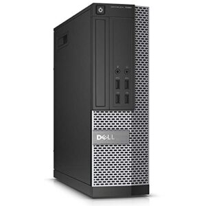 dell optiplex 7020-sff, core i7-4770 3.4ghz, 16gb ram, 512gb solid state drive, dvdrw, windows 10 pro 64bit (renewed)