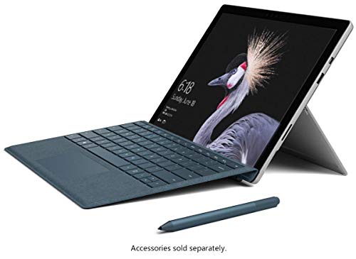 Microsoft Surface Pro FPG-00001 Intel Core i5 7th Gen 7300U (2.60 GHz) 8 GB Memory 256 GB SSD Intel HD Graphics 620 12.3 Touchscreen 2736 x 1824 Detachable 2-in-1 Laptop Windows 10 Pro (Renewed)