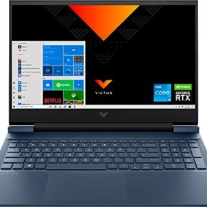 Newest HP Victus 16.1" FHD IPS Display Gaming Laptop - 11th Intel i5-11400H 6 Cores - Nvidia RTX 3050 4GB - 32GB DDR4 - 1TB M.2 SSD - WiFi 6 RJ-45 - Windows 10 Pro w/ RATZK 32GB USB Drive