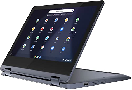 Lenovo 11.6" Flex 3 2-in-1 Touchscreen Chromebook, MediaTek MT8183 8-Core CPU, 4GB RAM, 128GB Storage (64GB eMMC+ 64GB SD Card), Chrome OS with GalliumPi Accs.