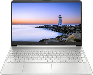 hp 2023 15” fhd ips laptop, windows 11, intel 11th gen i3 processor up to 4.0ghz, 8gb ram, 256gb ssd, 4k graphics, super-fast 6th gen wifi, dale silver (renewed)