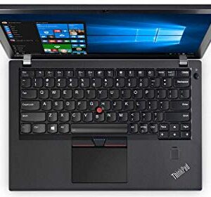 Lenovo ThinkPad X270 12.5" Business Laptop Computer Intel Core i5-6300U Up to 3.0GHz 8GB DDR4 RAM 256GB PCIE SSD Intel HD Graphics 520 Bluetooth 4.1 802.11ac WiFi USB-C HDMI Win 10 Pro (Renewed)