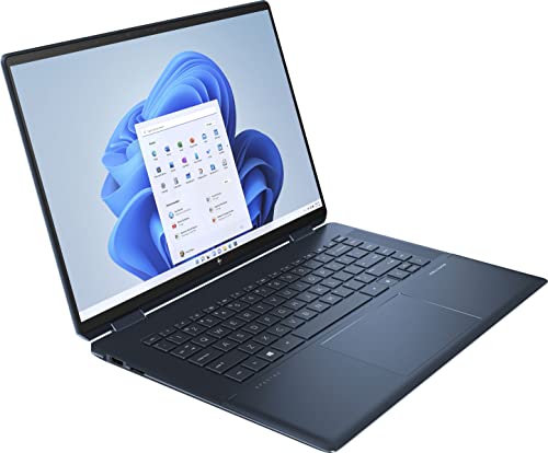 HP Spectre x360-16 Home & Business 2-in-1 Laptop (Intel i7-11390H 4-Core, 16GB RAM, 1TB PCIe SSD, Intel Iris Xe, 16.0" 60Hz Touch 3072x1920, Active Pen, Fingerprint, WiFi, Win 11 Pro) (Renewed)