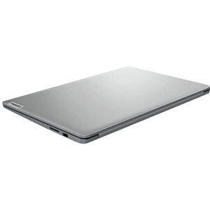 Lenovo IdeaPad 1 15 15.6" Laptop Computer, AMD Athlon Silver 3050U up to 3.2GHz, 8GB DDR4 RAM, 128GB eMMC + 256GB SSD, WiFi 6, Bluetooth 5.0, Type-C, Cloud Grey, Windows 11 S, BROAG Extension Cable