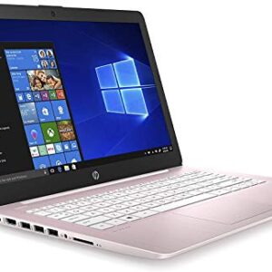 HP Stream 14in Display Intel Celeron N4000 4GB RAM 64GB eMMC Win 10 Pink (Renewed)