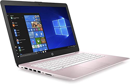 HP Stream 14in Display Intel Celeron N4000 4GB RAM 64GB eMMC Win 10 Pink (Renewed)