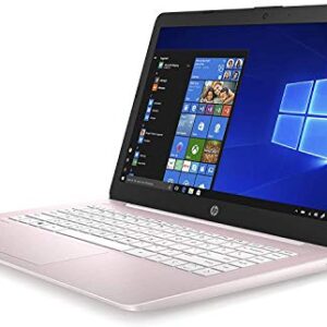 HP Stream 14in Display Intel Celeron N4000 4GB RAM 64GB eMMC Win 10 Pink (Renewed)