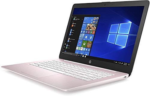 HP Stream 14in Display Intel Celeron N4000 4GB RAM 64GB eMMC Win 10 Pink (Renewed)