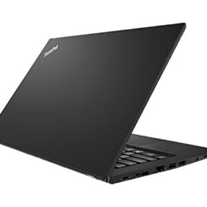 Lenovo ThinkPad T480s Windows 10 Pro Laptop - Intel Core i5-8250U, 8GB RAM, 256GB SSD, 14" IPS FHD 1920x1080 Matte Display, Fingerprint Reader, 4G LTE WWAN, Black