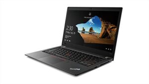 lenovo thinkpad t480s ultrabook (20l7-002aus) intel i5-8250u, 8gb ram, 256gb ssd, 14-in fhd 1920×1080 ips, win10 pro64 (renewed)