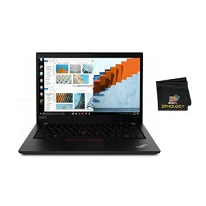 lenovo 2022 newest thinkpad t14 business laptop, 14″ fhd ips display, amd ryzen 5 pro 4650u, 16 gb, 512 gb ssd backlit keyboard, fingerprint reader, windows 10 pro +zipnology screen cloth- new