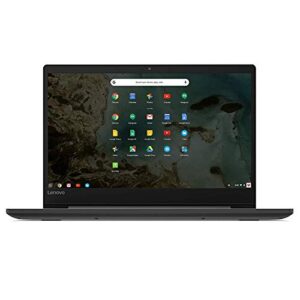 lenovo chromebook s330 14in laptop computer, mediatek mt8173c up to 1.7 ghz, 4gb ram, 32gb emmc ssd, bluetooth, hdmi, usb-c, sd card reader, chrome os, black (renewed)