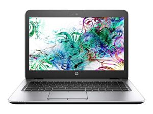 hp elitebook 840 g3 14-inch laptop, intel i5 6300u 2.4ghz, 8gb ddr4 ram, 256gb m.2 ssd hard drive, usb type c, webcam, windows 10 (renewed)