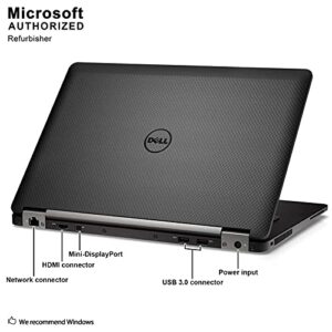 Dell Latitude 14 7000 Series E7470 Ultrabook | 14in HD+ Anti-Glare LCD | Intel Core 6th Generation i5-6300U (2.4Ghz) | 8 GB DDR4 | 256 GB SSD | Windows 10 Pro (Renewed)