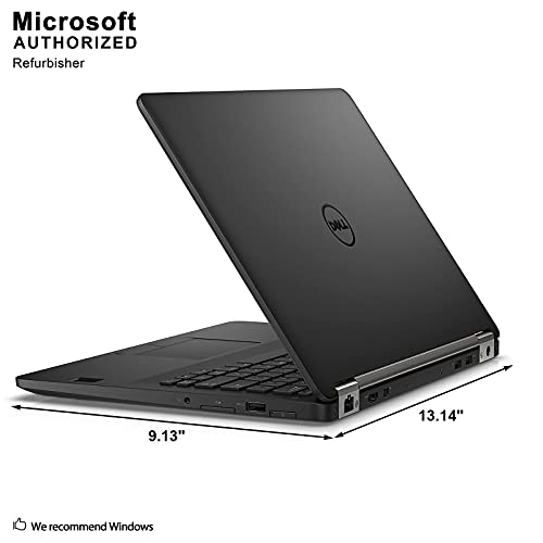 Dell Latitude 14 7000 Series E7470 Ultrabook | 14in HD+ Anti-Glare LCD | Intel Core 6th Generation i5-6300U (2.4Ghz) | 8 GB DDR4 | 256 GB SSD | Windows 10 Pro (Renewed)