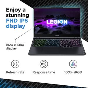 Lenovo - Legion 5 - Gaming Laptop - AMD Ryzen 7 5800H - 16GB RAM - 512GB Storage - NVIDIA GeForce RTX 3050Ti - 15.6" FHD Display - Windows 11 Home - Phantom Blue