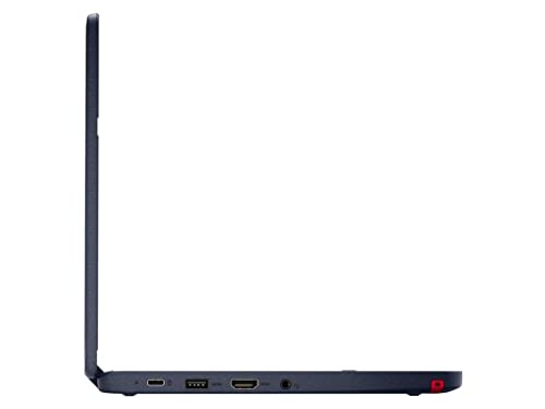 2022 Lenovo 500w Gen 3 11.6" Touchscreen Rugged 2 in 1 HD Notebook, Intel Celeron N5100 Quad-core, 4 GB RAM, 64 GB Flash Memory, Intel UHD Graphics, Abyss Blue, Windows 10 Pro, 128GB microSD