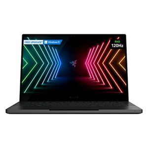 razer blade stealth 13 ultrabook gaming laptop: intel core i7-1165g7 4 core, nvidia geforce gtx 1650 ti max-q, 13.3″ 1080p 120hz, 16gb ram, 512gb ssd, cnc aluminum, chroma rgb, thunderbolt 4