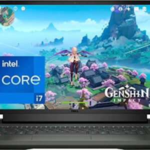 Dell G16 7000 7620 16 Gaming Laptop 16" QHD WVA 165Hz 12th Generation Intel 14-Core i7-12700H (Beats i9-11950H) 32GB RAM 2TB SSD GeForce RTX 3060 6GB Graphic RGB Backlit Thunderbolt HDMI Win11 Black