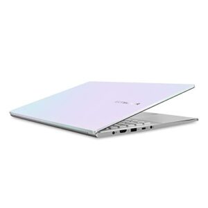 ASUS VivoBook S15 S533 Thin and Light Laptop, 15.6” FHD Display, Intel Core i5-1135G7 CPU, 8GB DDR4 RAM, 512GB PCIe SSD, Wi-Fi 6, Windows 11 Home, AI Noise-Cancellation, Dreamy White, S533EA-DH51-WH