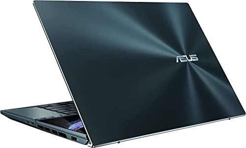 ASUS ZenBook Pro Duo 15 UX582 15.6" 4K OLED Touchscreen (Intel 14-Core i9-12900H, 32GB DDR5 RAM, 2TB SSD, GeForce RTX 3070 Ti) Business Laptop, ScreenPad Plus, Thunderbolt 4, Backlit, Pen, Win 11 Pro