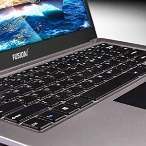 Fusion5 14.1inch A90B+ Pro 64GB Windows 10 Laptop - 4GB RAM, 64GB Storage, Full HD IPS, Bluetooth, 2MP Webcam, Dual Band WiFi Laptop