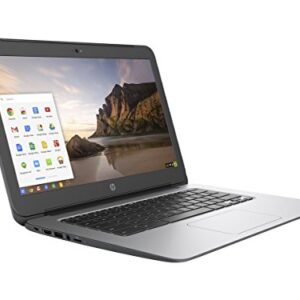 HP Chromebook T4M32UT#ABA 14-Inch Laptop (Intel Celeron Processor, 4 GB RAM, 16 GB SSD, Chrome OS), Black