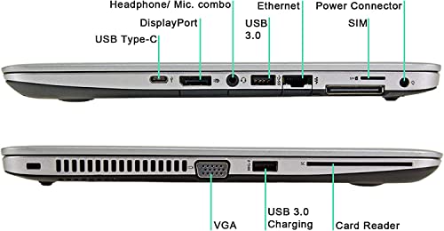 HP EliteBook 840 G3 14 inches FHD Laptop, Core i7-6600U 2.6GHz, 16GB, 1TB Solid State Drive, Windows 10 Pro 64Bit, CAM, Touch, (Renewed)