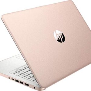 2020 HP 14 inch HD Laptop, Intel Celeron N4020 up to 2.8 GHz, 4GB DDR4, 64GB eMMC Storage, WiFi 5, Webcam, HDMI, Windows 10 S /Legendary Accessories (Google Classroom or Zoom Compatible) (Rose Gold)