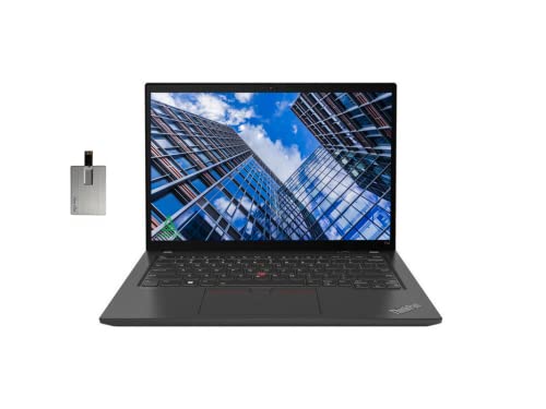 2022 Lenovo Thinkpad T16 16" WQXGA FHD IPS 300 nits Business Laptop, Intel Core i7-1255U, 32GB RAM, 1TB SSD, Fingerprint Reader, Backlit Keyboard, Windows 11 Pro, Black, 32GB USB Card