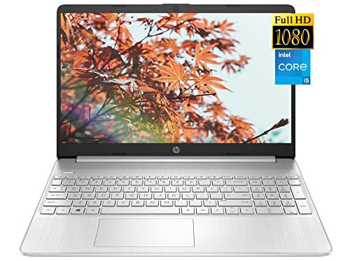 2022 Newest Upgraded HP Laptops for College Student & Business, 15.6 inch FHD ,11th Gen Intel Core i5-1135G7 , 16GB DDR4 RAM, 1TB PCIe SSD, Webcam, Wi-Fi, Bluetooth, Windows 11 , Silver ,LIONEYE MP