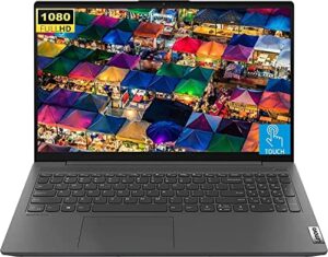 lenovo latest ideapad 5 15.6″ fhd touchscreen laptop, amd ryzen 7 5825u, 16gb ram 256gb pcie ssd, wi-fi, webcam, fingerprint reader, backlit keyboard, windows 11 home, grey